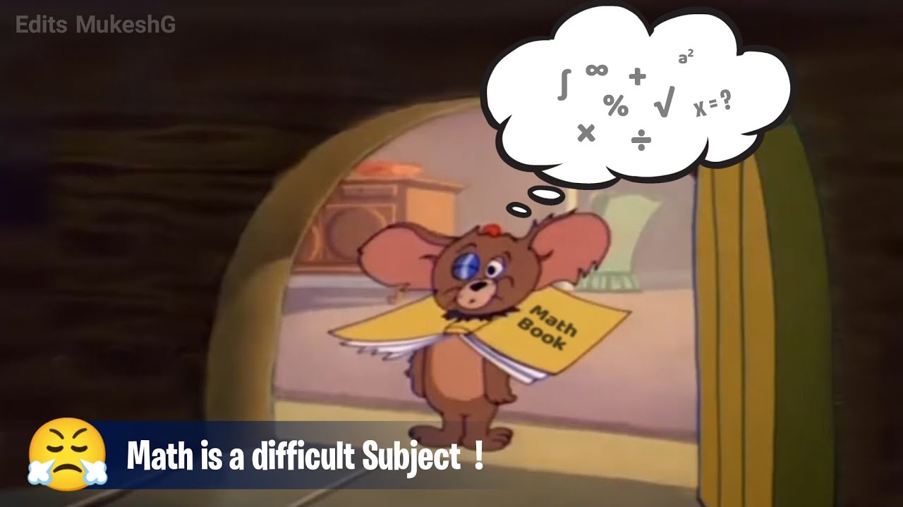Math is a difficult Subject ~ Funny Memes ~ Edits MukeshG - YouTube