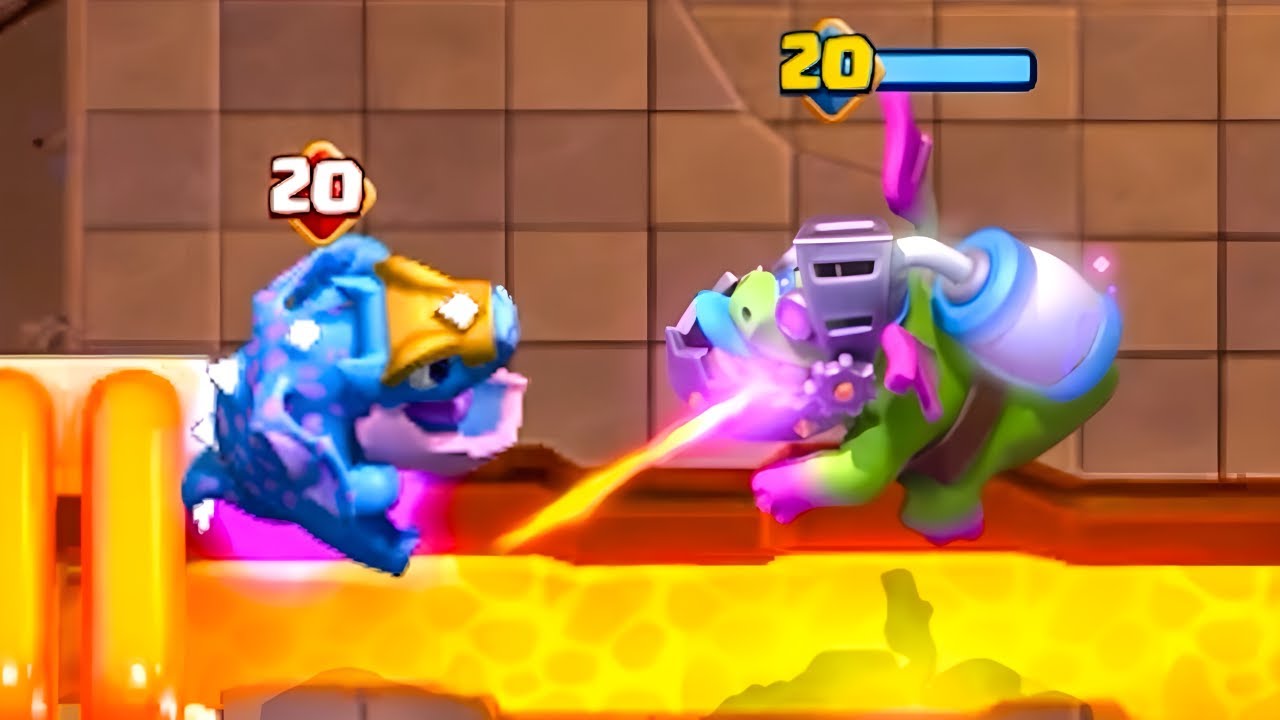 LVL 20 INFERNO DRAGON EVOLUTION VS ALL EVOLVED CARDS!..Clash Royale ...