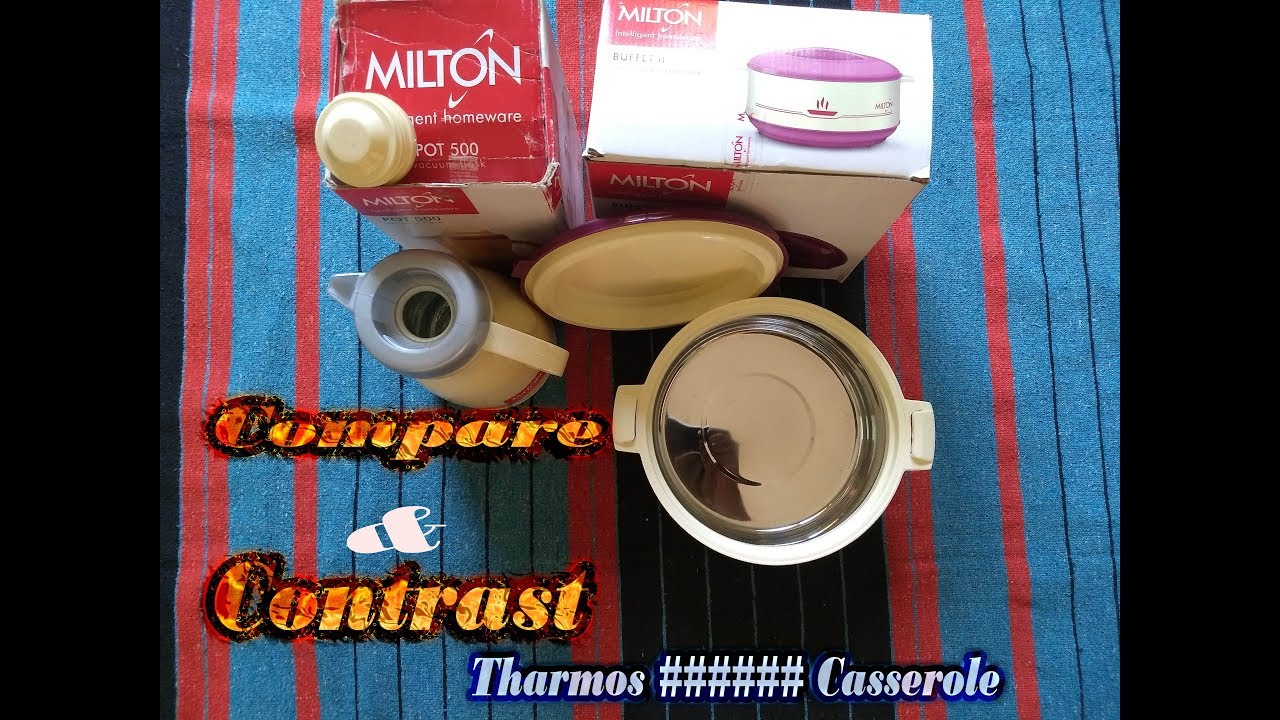 Casserole and flask Unboxing - YouTube