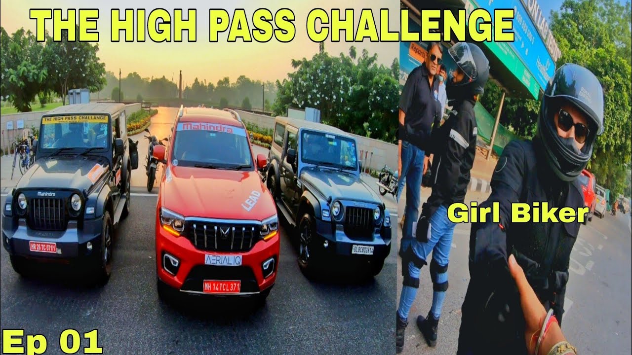 lieutenant General and Biker Girls came to flag off For the High Pass ...