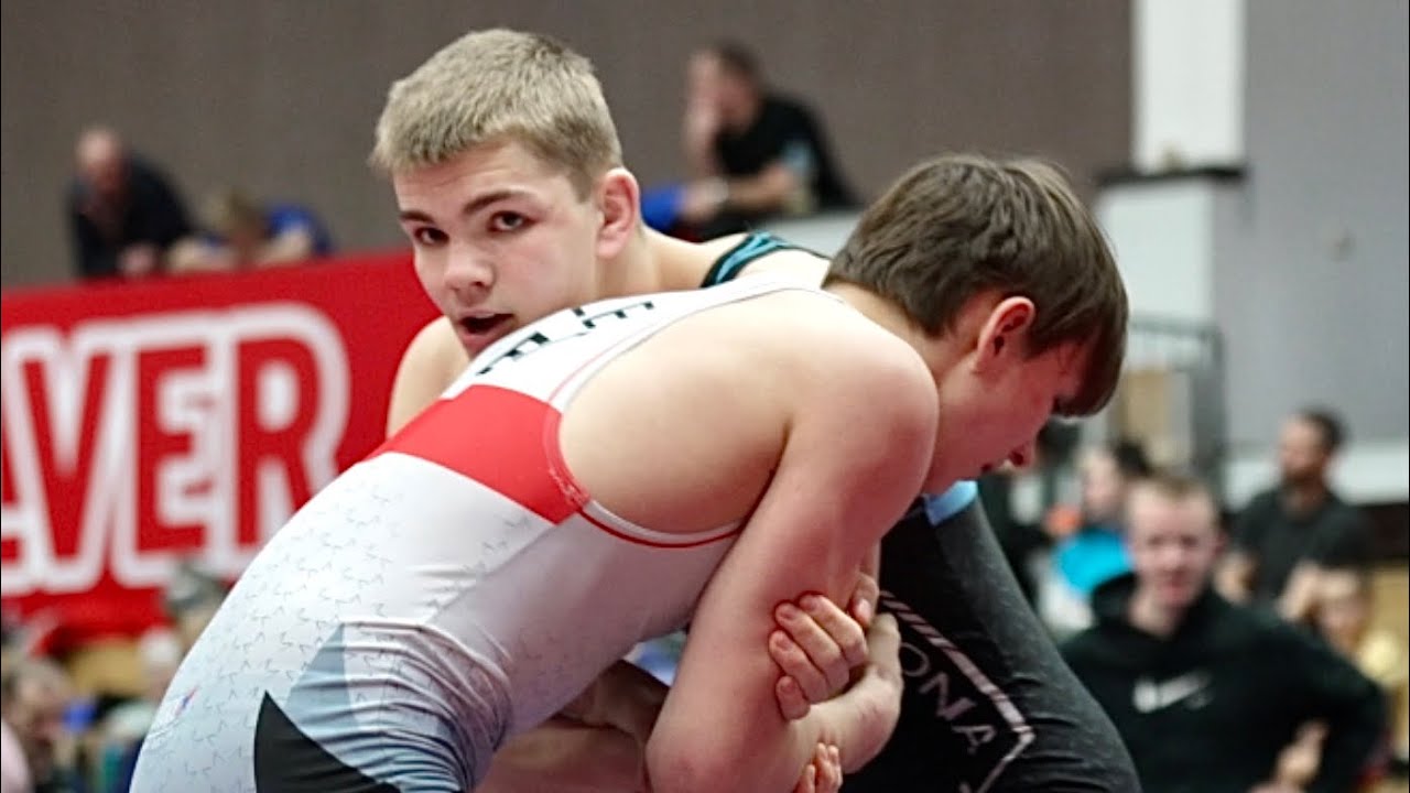 U17 R. Leius (EST) vs J. Danilov (EST). Greco-Roman 70kg Palusalu ...