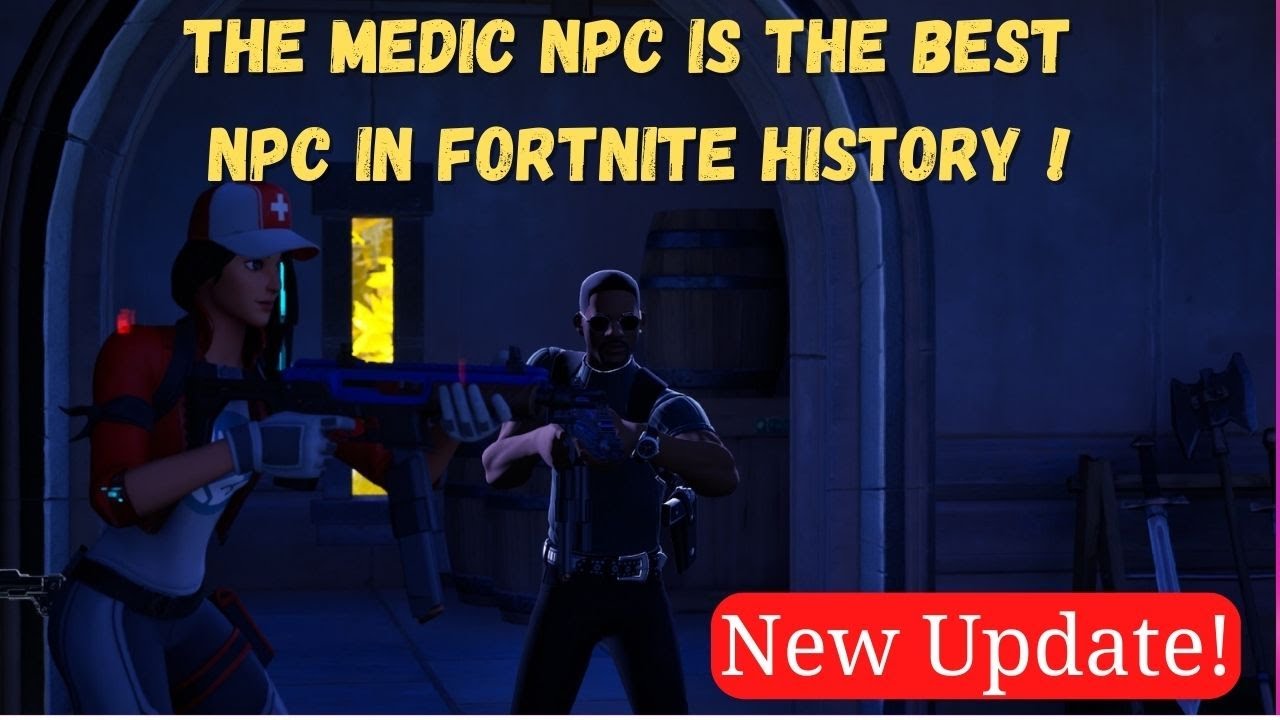The Medic NPC is the best NPC in Fortnite History! - Automatic Wins ...