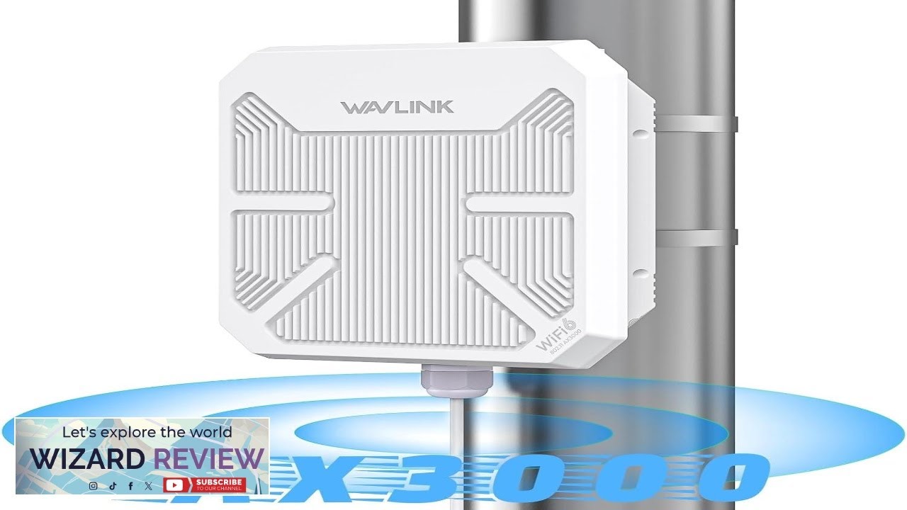 WAVLINK AX3000 Outdoor WiFi Extender/Access Points Long Range Wireless ...