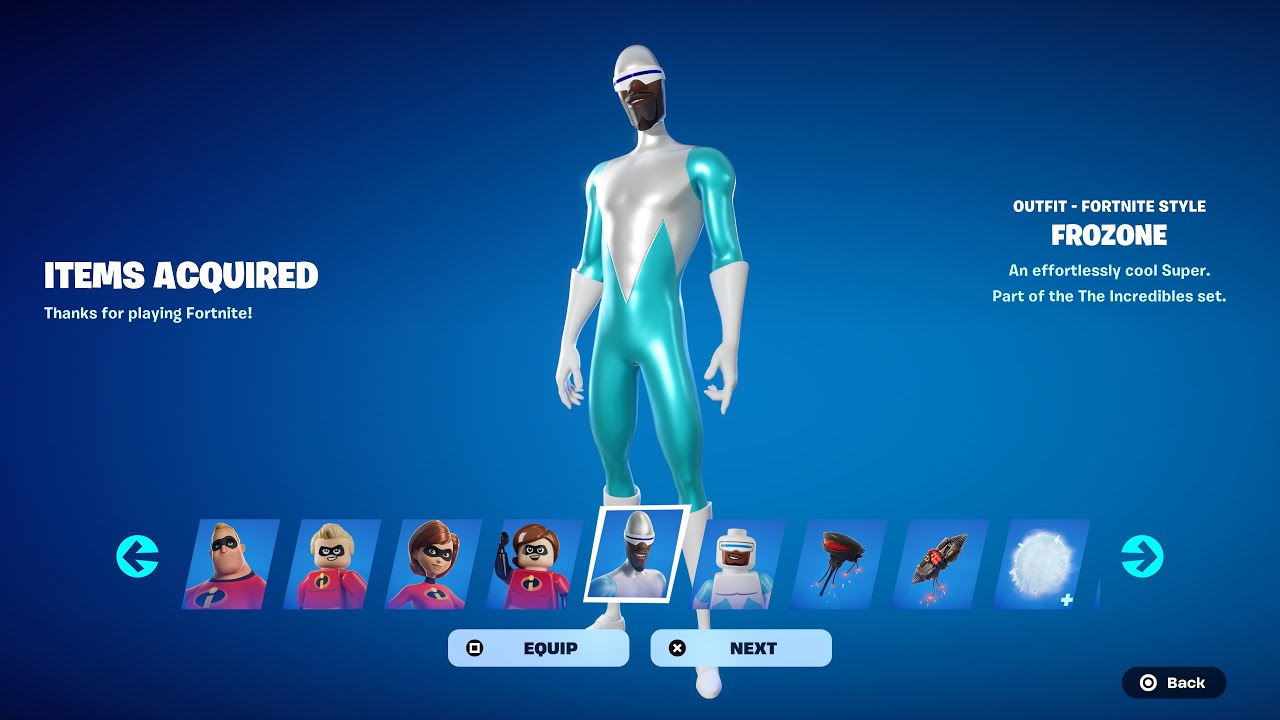 How To Get Frozone Skin For FREE! (Fortnite) - YouTube