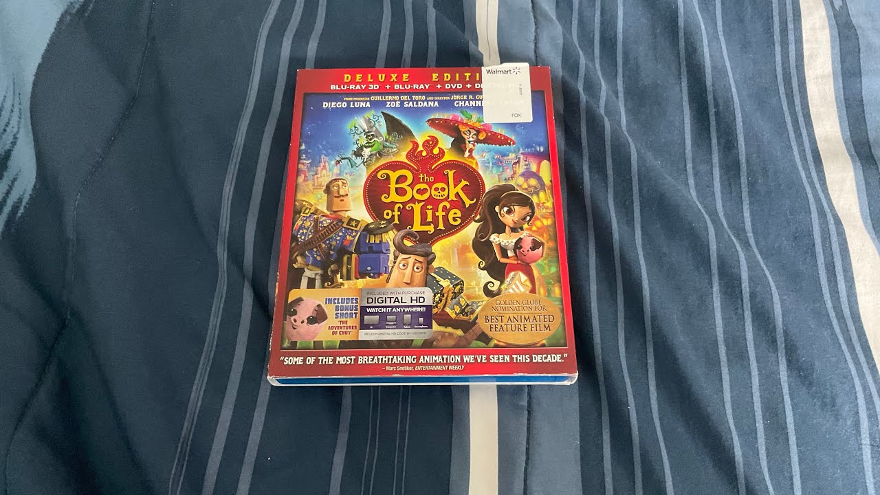 The Book Of Life Dvd Cover