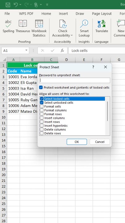 Want To Lock Cells In Excel‼️use Amazing Trick Youtube