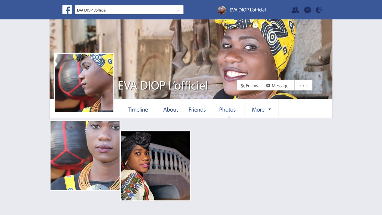 EVA DIOP L'officiel page Facebook - YouTube