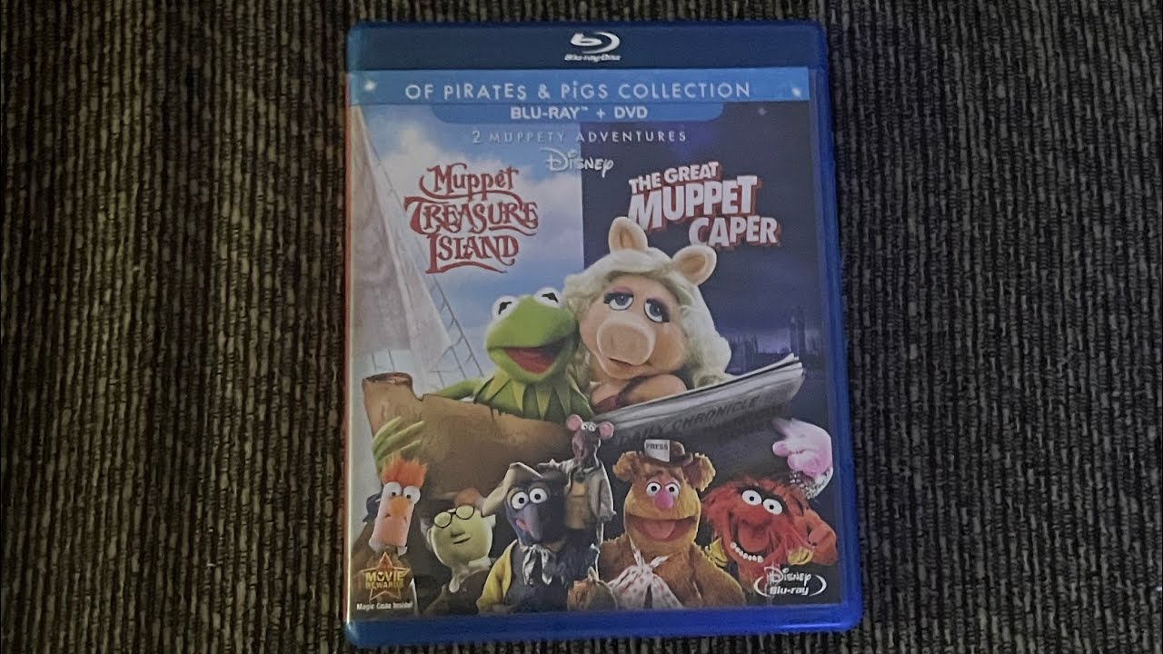 Opening to “Muppet treasure island + the great muppet caper” 1981, 1996 ...