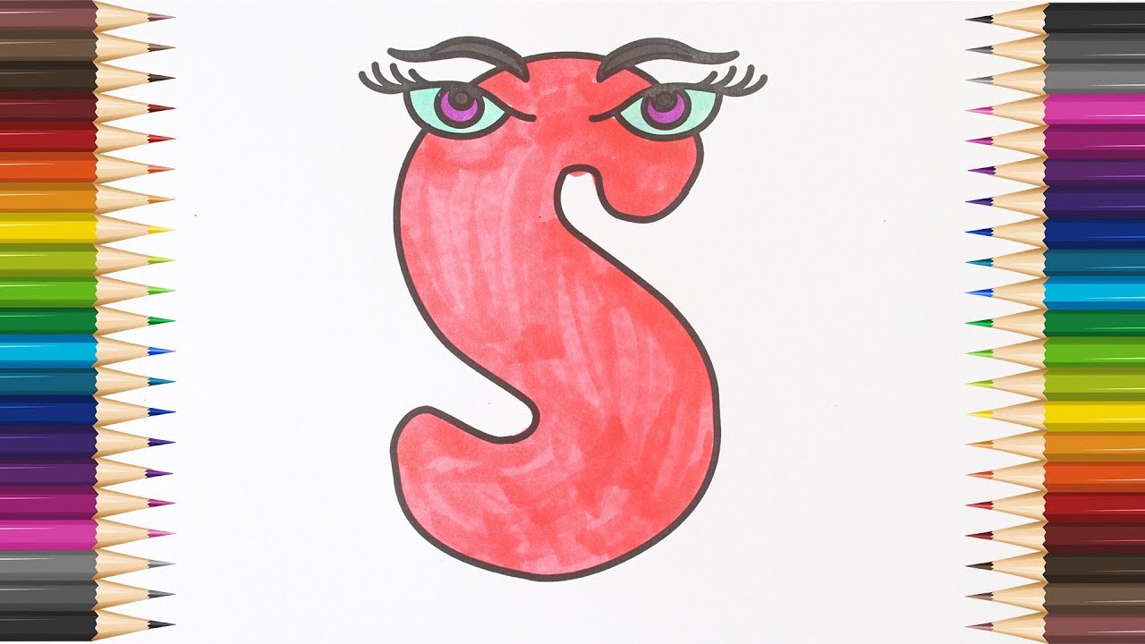 How to Drawing S Latter (Video Project 75/365) - YouTube