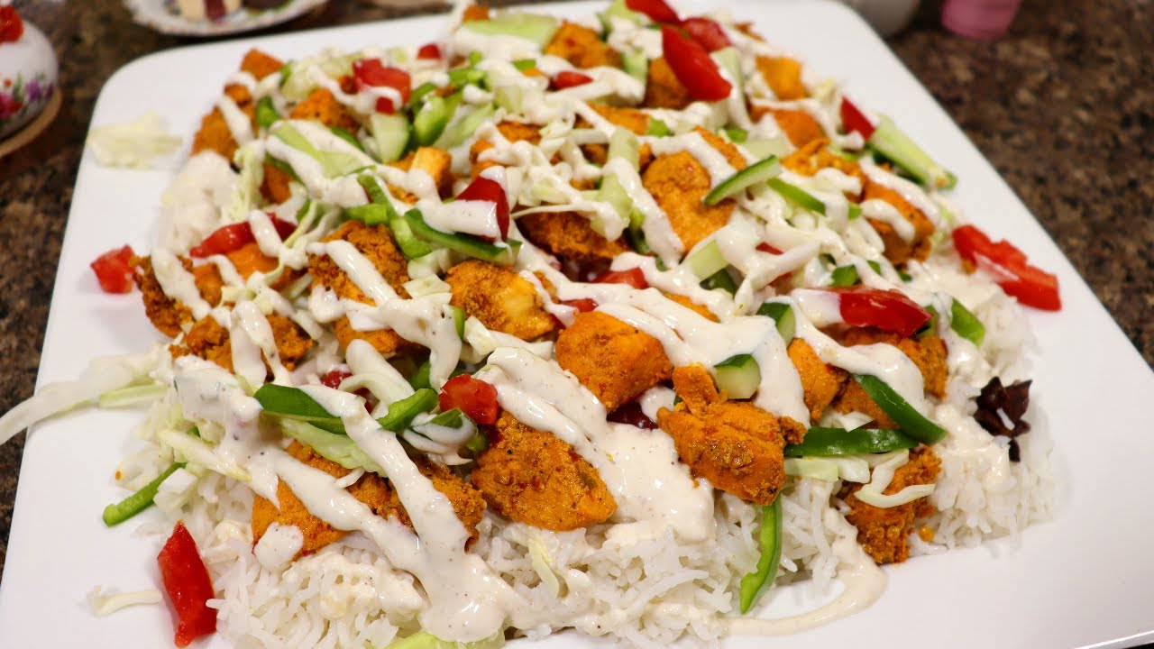 Best Dinner Recipe Shawarma Rice Recipe By Tasty Food With Maria - YouTube