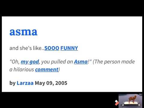 What Does Asma Name Means ??? - YouTube