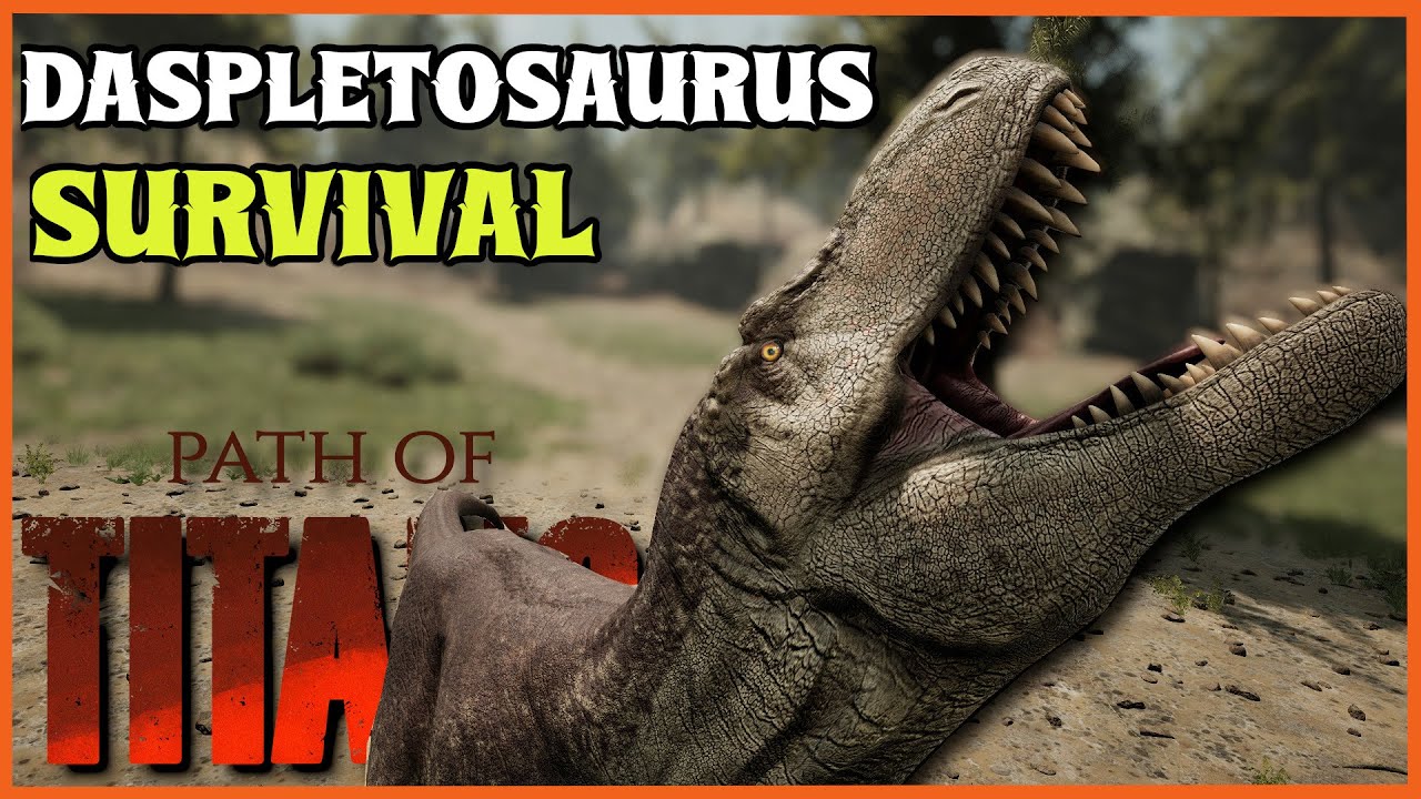 Path Of Titans Growth and PvP of DASPLETOSAURUS! #pathoftitans - YouTube