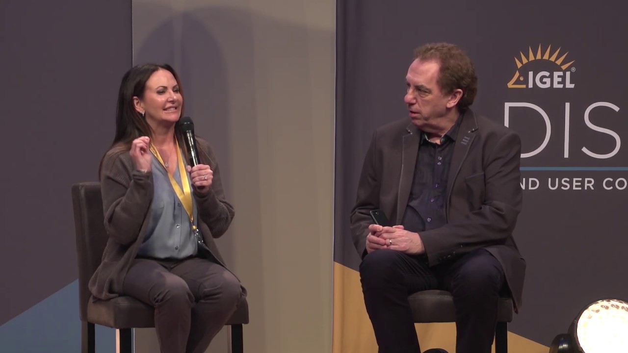 DISRUPT Austin 2018 - Lenscrafters' Chantell Comberger works with IGEL ...