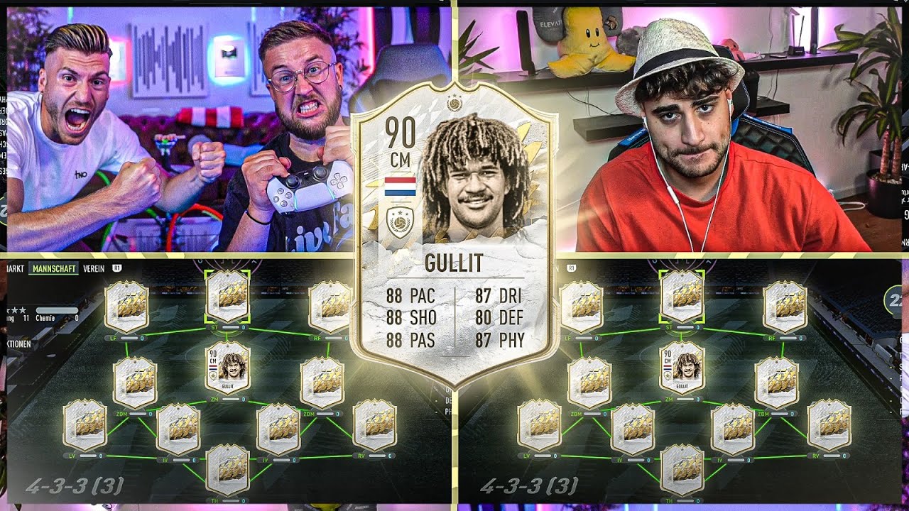 FIFA 22: GULLIT ICON Squad Builder Battle VS EliasN97 (Technik Experte ...
