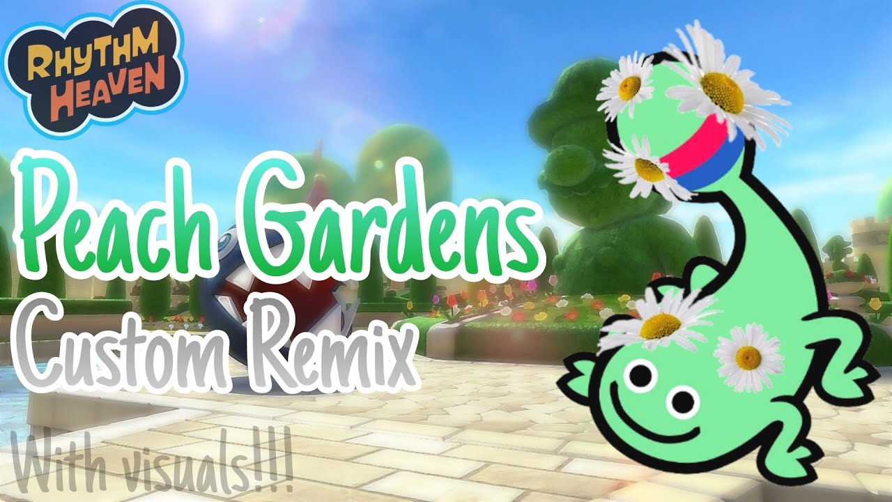 [VISUALS] Peach Gardens (Mario Kart 8 Deluxe) - Rhythm Heaven Custom ...