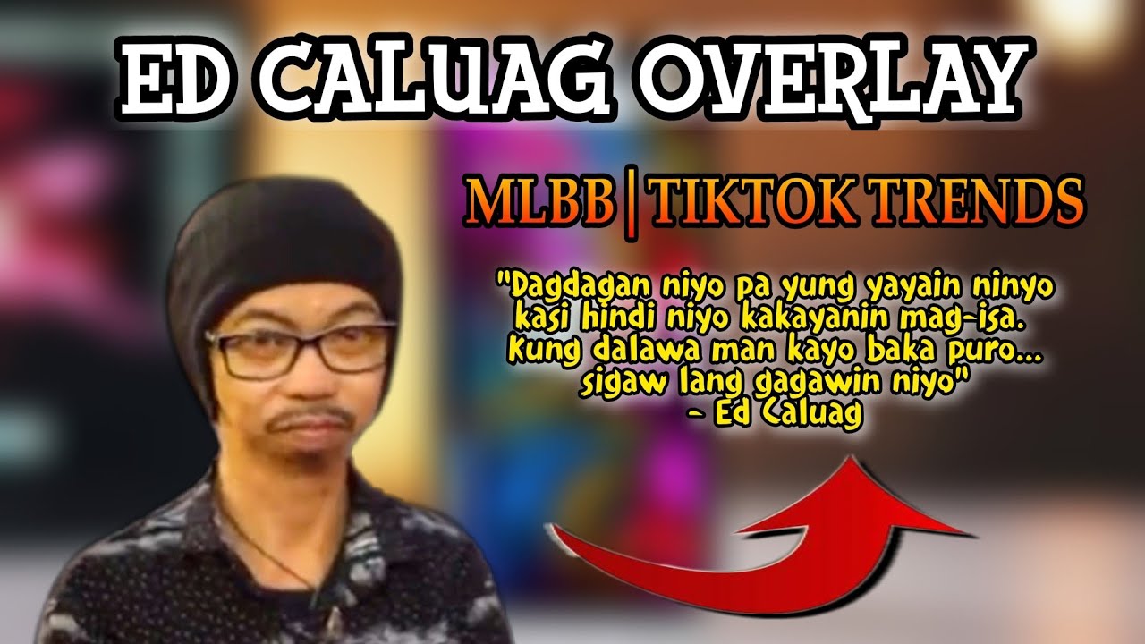 TUTORIAL EDIT TIKTOK ML VIRAL | ED CALUAG | MOBILE LEGENDS - YouTube