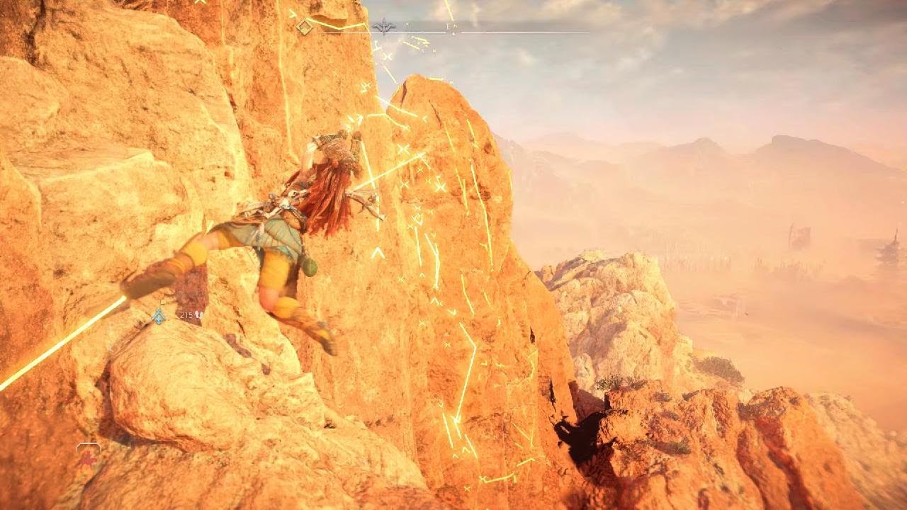 Aloy has incredible grip strength - YouTube