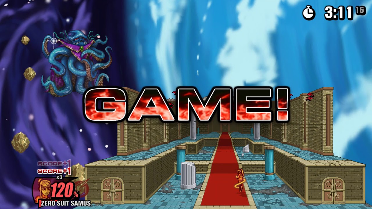 SSF2: Zero Suit Samus - Classic mode - YouTube
