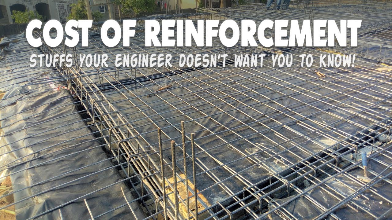 Calculate cost of reinforcement | Building a house #cost #building # ...