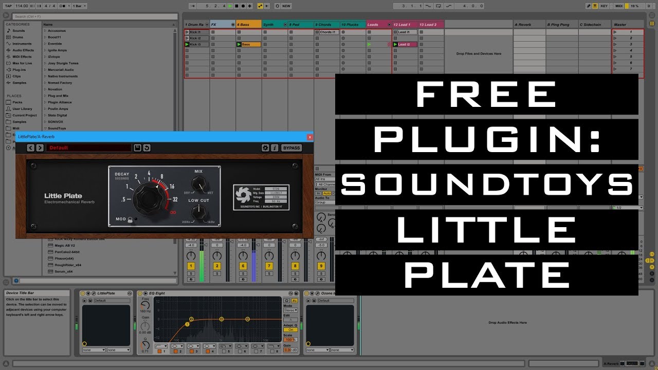 Free Plugin: Soundtoys Little Plate Reverb - YouTube