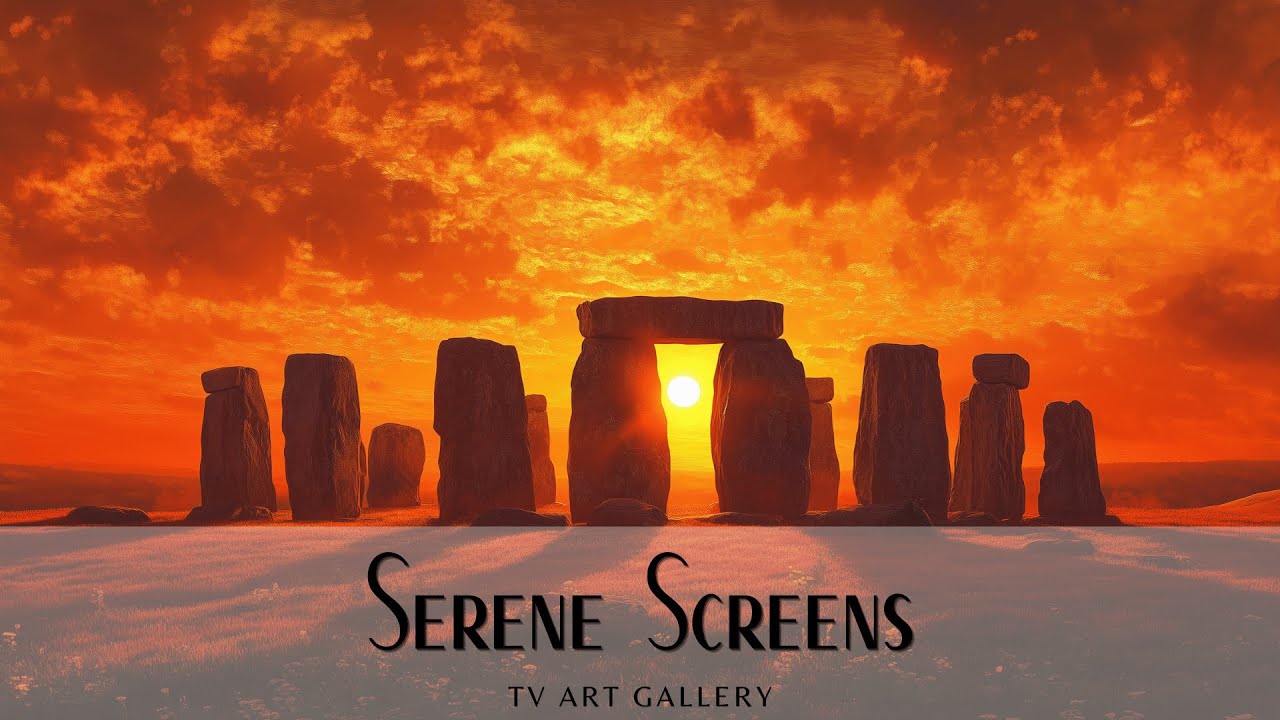Summer Solstice At Stonehenge - TV Art Display, Screensaver, Wallpaper ...