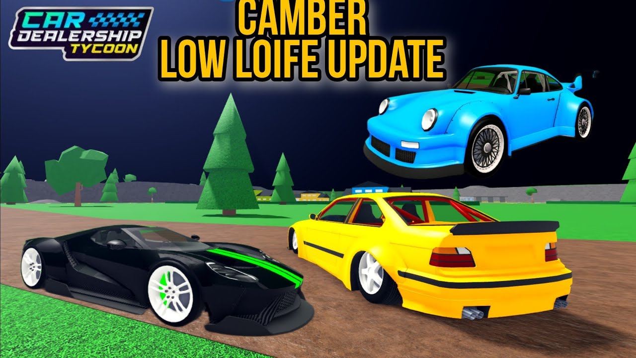 Car Dealership Tycoon - Camber Update | New Cars and Much More | Roblox ...