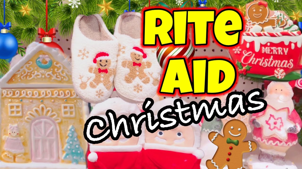 CHRISTMAS 🎄 @ RITE AID! Different New Christmas Decor to check out ...