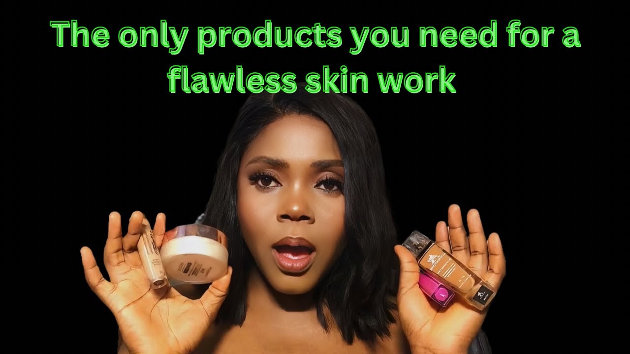 Few products you need to achieve a flawless skin work for beginners ...