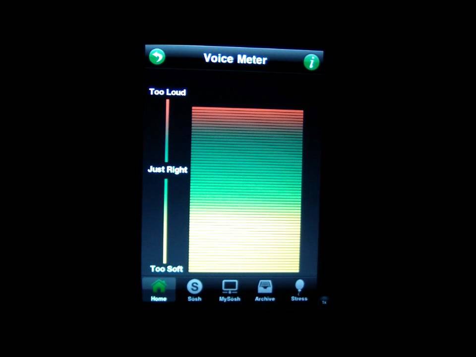 Sosh: Voice Meter to Regulate Speech Volume - YouTube
