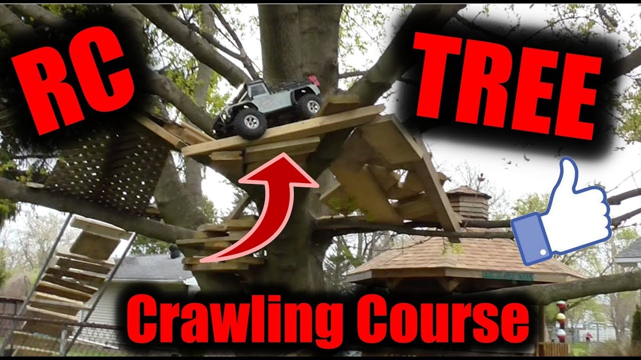 RC Tree Crawling Course - YouTube