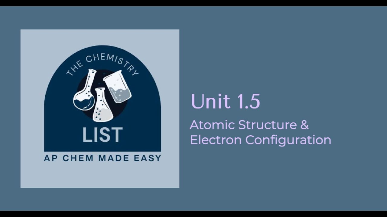 AP Chem Made Easy-Unit 1.5 - YouTube