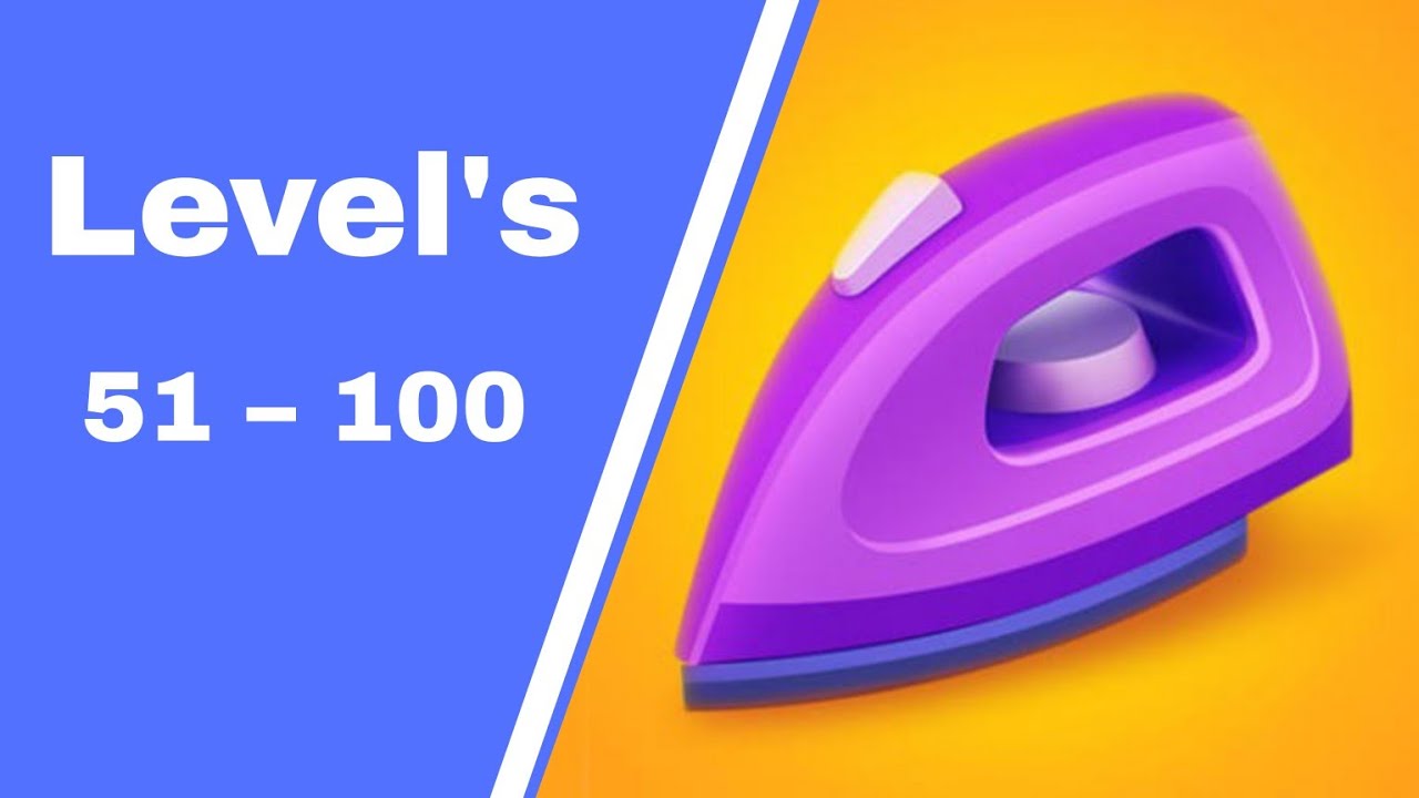 gameplay perfect ironing game 3D - YouTube
