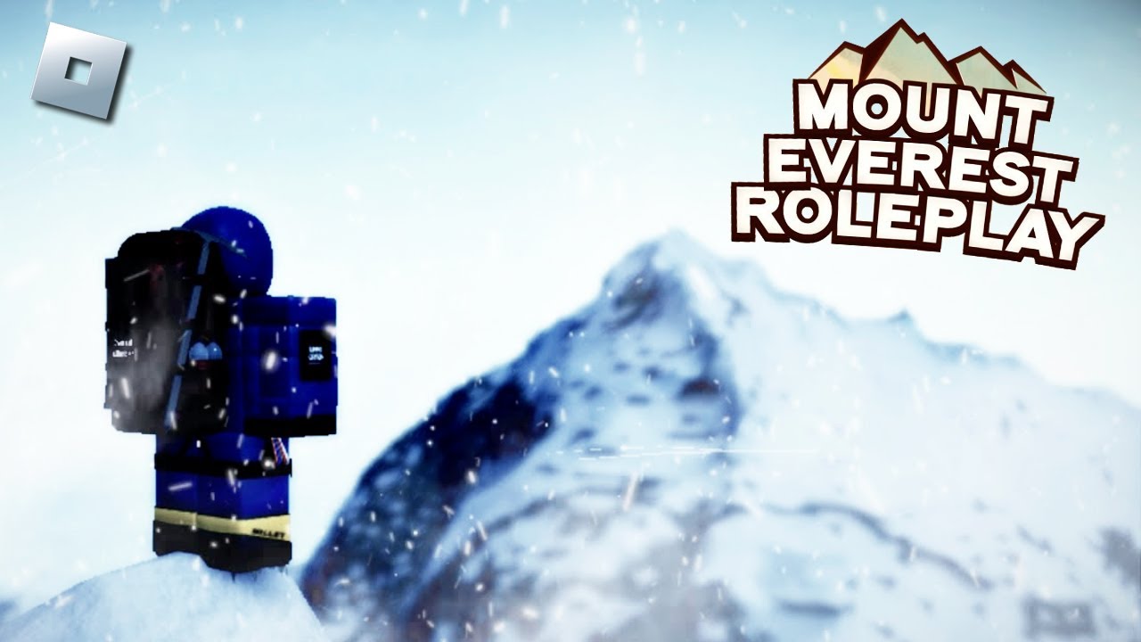 AKU MENDAKI GUNUNG ES PALING TINGGI DI DUNIA !! Roblox Mount Everest ...