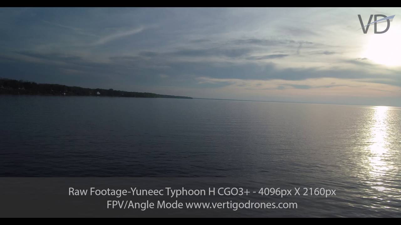 Yuneec Typhoon H Raw Footage 4k CGO3+ From www.VertigoDrones.com Part 2 ...