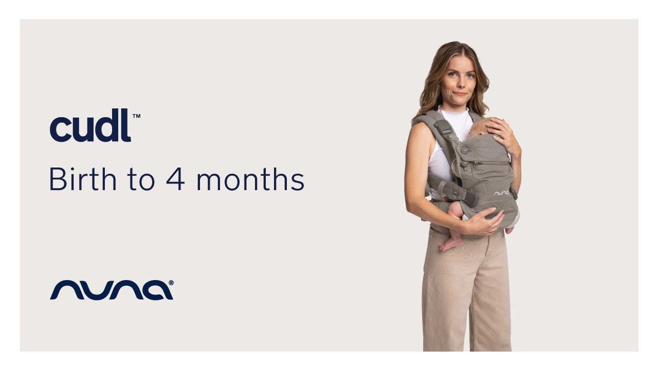 Nuna CUDL Baby Carrier: Keep them close | Birth to 4 Months | Tutorial ...