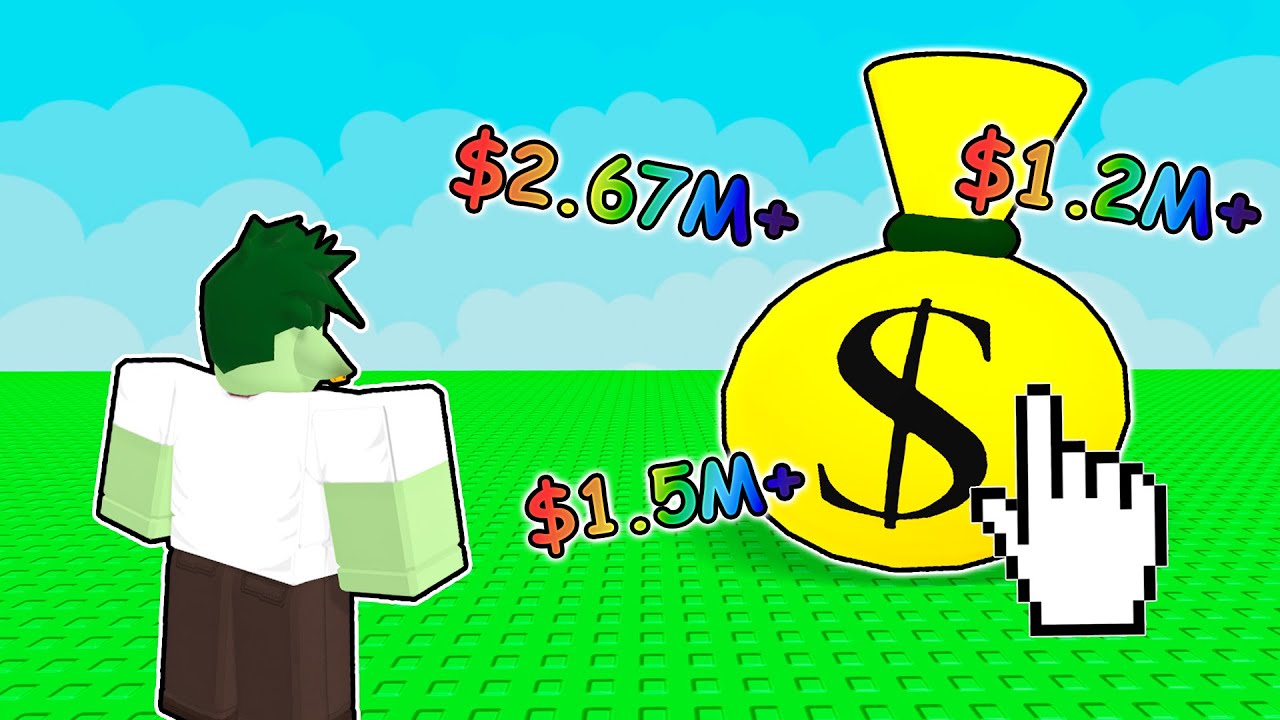 making MAX PROFIT in Roblox Tap to Get Rich... - YouTube