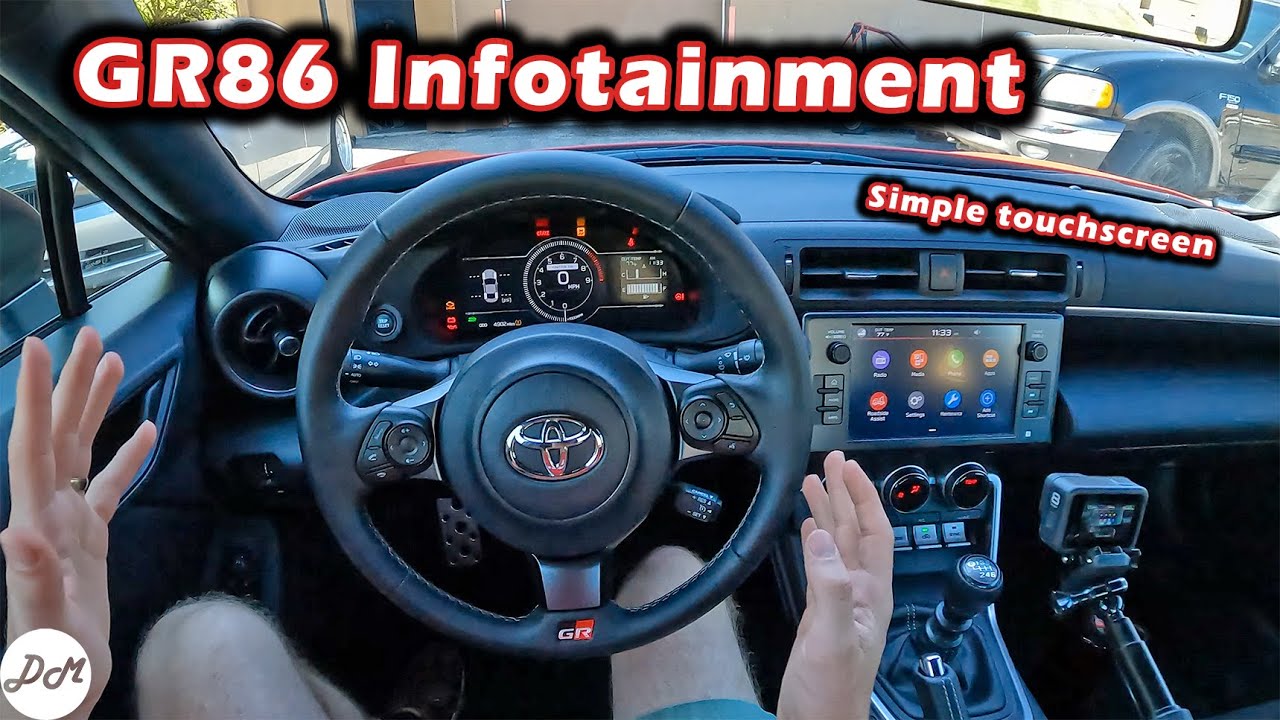 2022 Toyota GR86 – Infotainment Demo | Touchscreen How to Use - YouTube