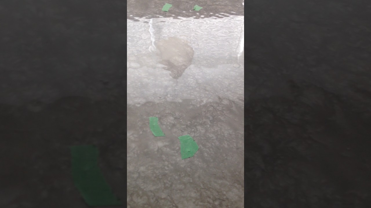 TTM Finishes - Metallic Epoxy Fail in Toronto - YouTube