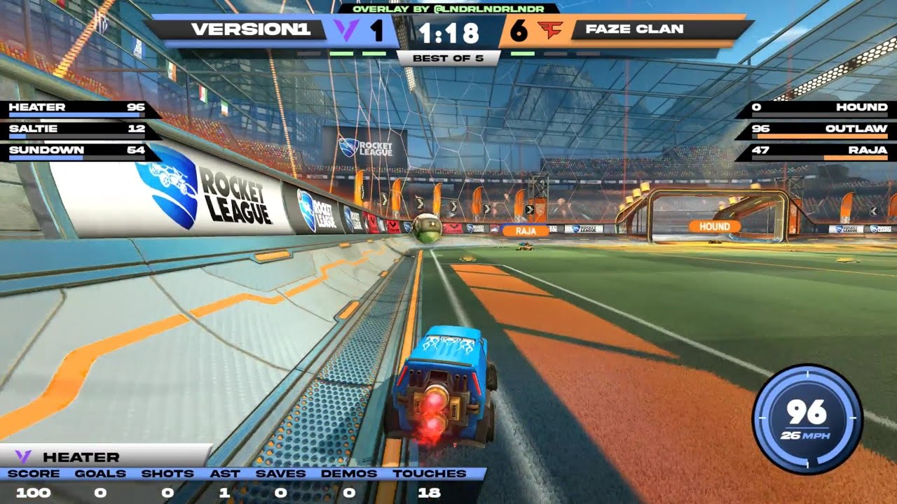Custom Rocket League Spectator Overlay OBS | Showcase 12 - YouTube