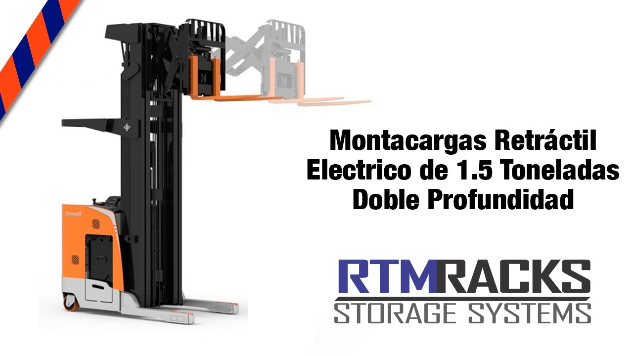 Montacargas Retráctil Electrico Doble Profundidad - RTM Integramex ...