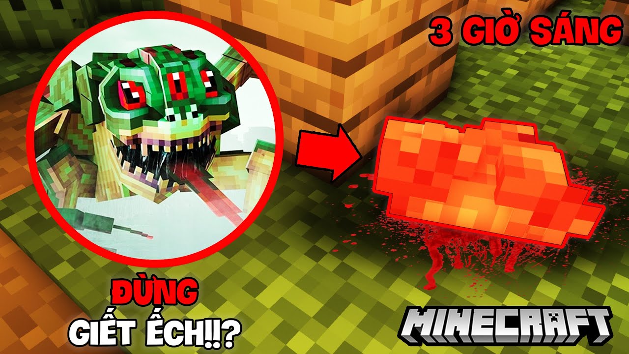 BẠN SẼ BỊ CROAKER TRUY ĐUỔI NẾU LÀM CHUYỆN ĐÁNG SỢ NÀY TRONG MINECRAFT ...
