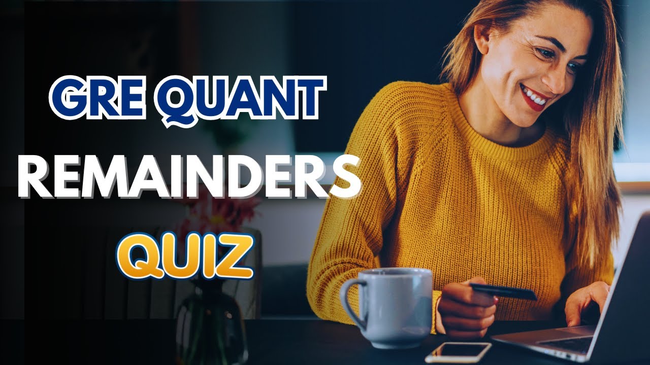 GRE QUANT QUIZ - 15 REMAINDERS Questions | #GREPractice - YouTube