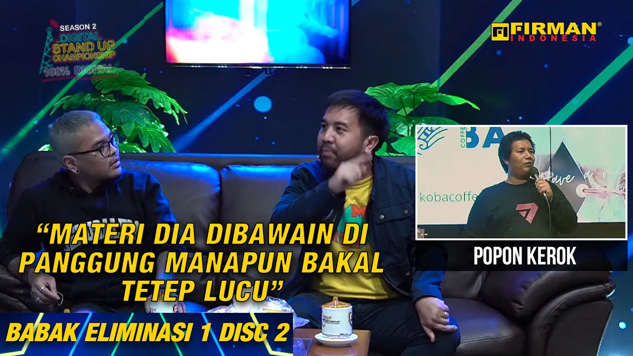 Stand Up Popon Kerok | Ga perlu Dikasih Tau Lagi Hobi Gue Makan | BABAK ...