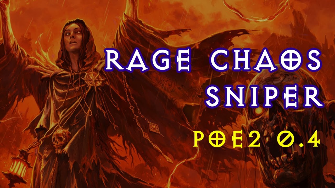 [POE 2] 0.4 Lich Minion Build - Rage Chaos Sniper - Simulacrum Max Diff ...