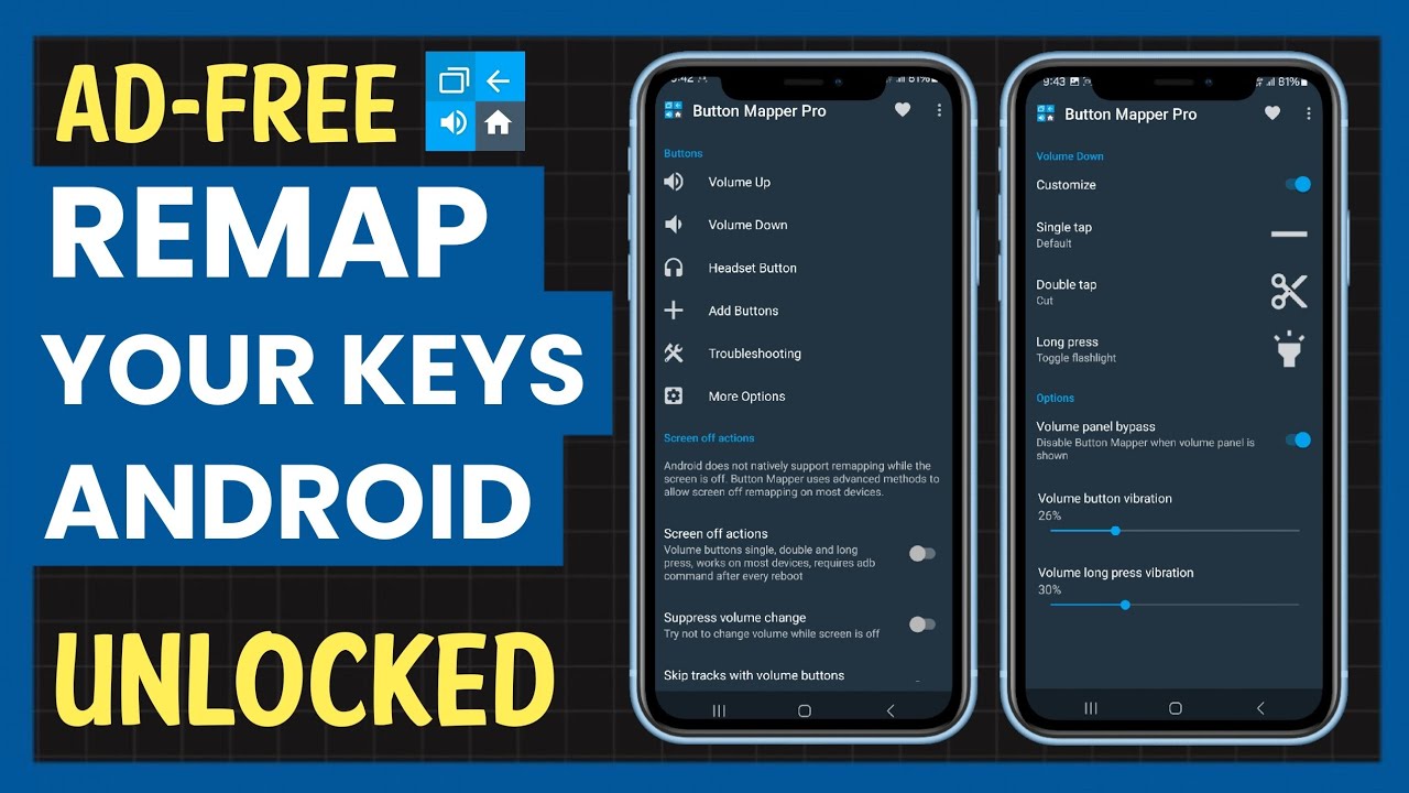 Best Free Button Mapper Remap your Keys App for Android - YouTube