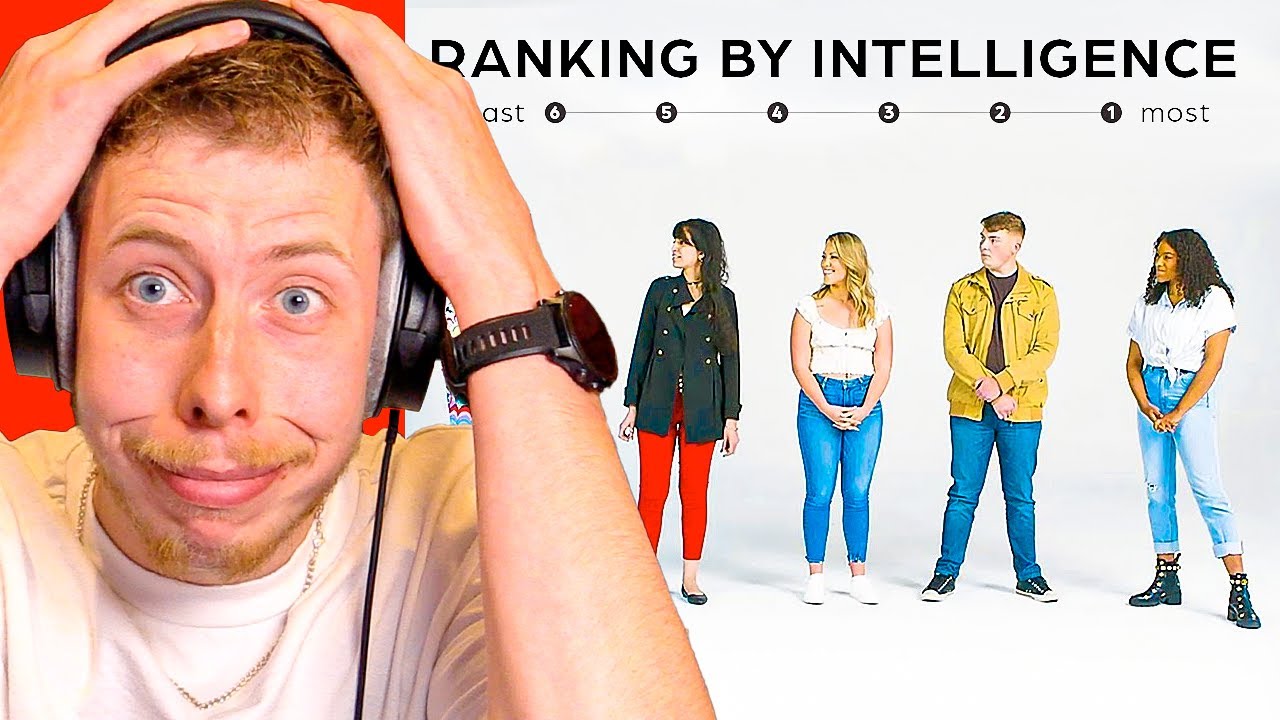 Strangers Rank Their Intelligence... - YouTube
