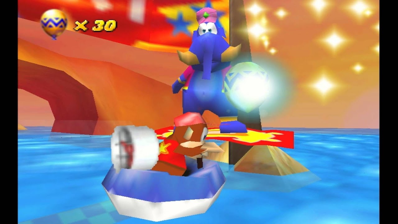 Diddy Kong Racing(1080p/Playthrough/Walkthrough) I Part 8 I Silver Coin ...
