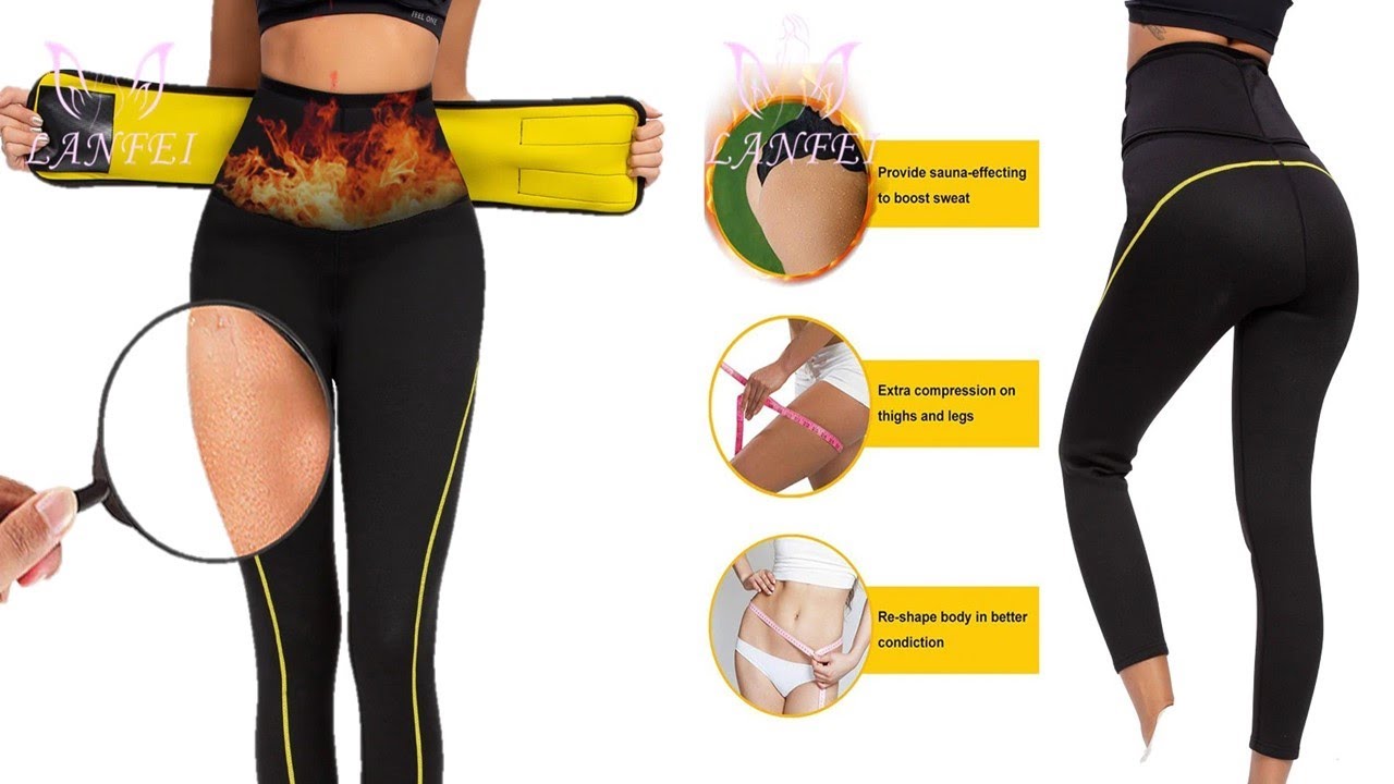 Best Leg Shaper Trimmer Pant - Slimming Sweat Gym Capris Hot Thermo ...