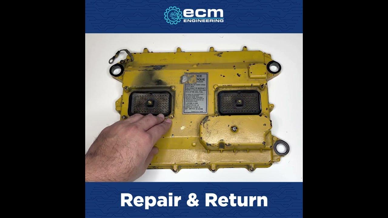 Caterpillar ECM Repair Service ADEM 3 | 70 Pins | Version 2 - YouTube