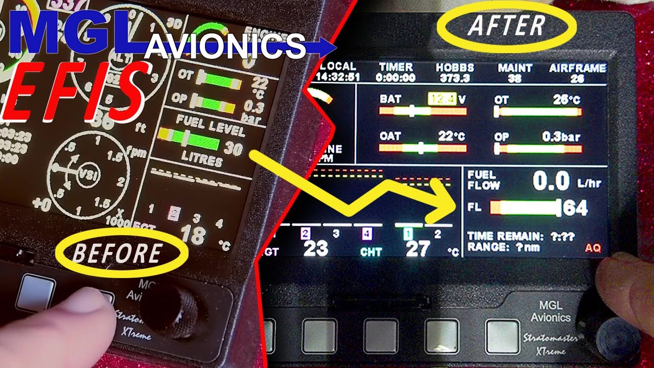 Pt.1 EFIS vs Analog Which is Better for Safer Flights? MGL Xtreme EFIS ...
